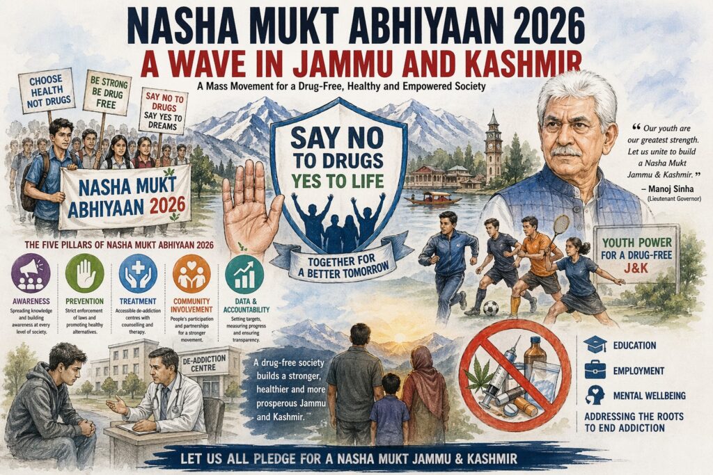 J&K’s Nasha Mukt Abhiyaan 2026: Building a Drug-Free Future - Kashmir ...